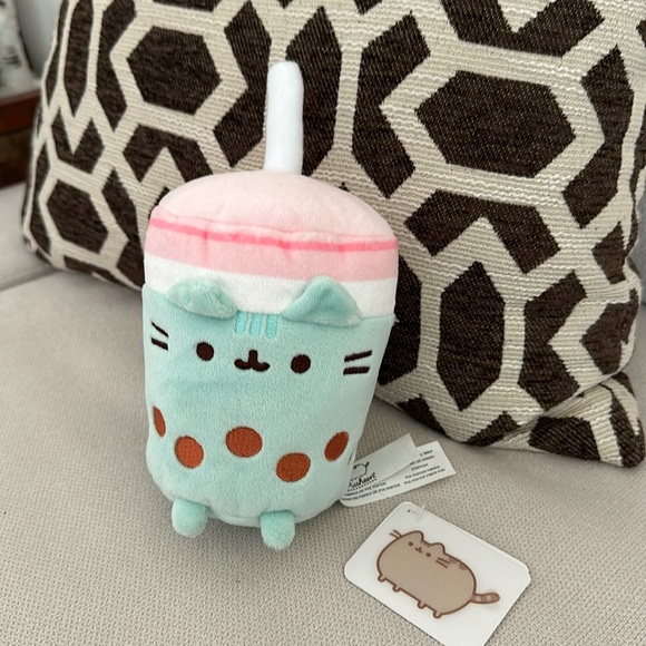 Pusheen | Toys | Pusheen The Cat Boba Tea Sips Plush New With Tags ...